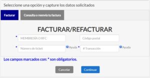 Sams club facturación: Como facturar Tickets en línea 【 Facturas Facil ...