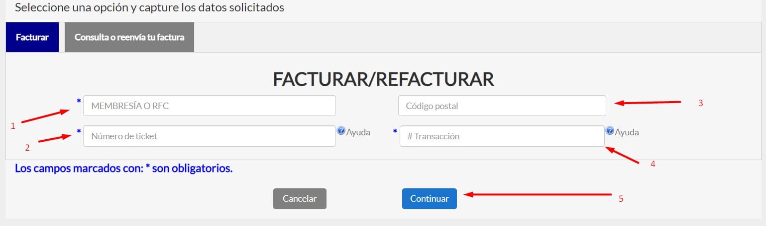 Facturación Walmart: Cómo facturar tickets de compra 【 Facturas Facil ...
