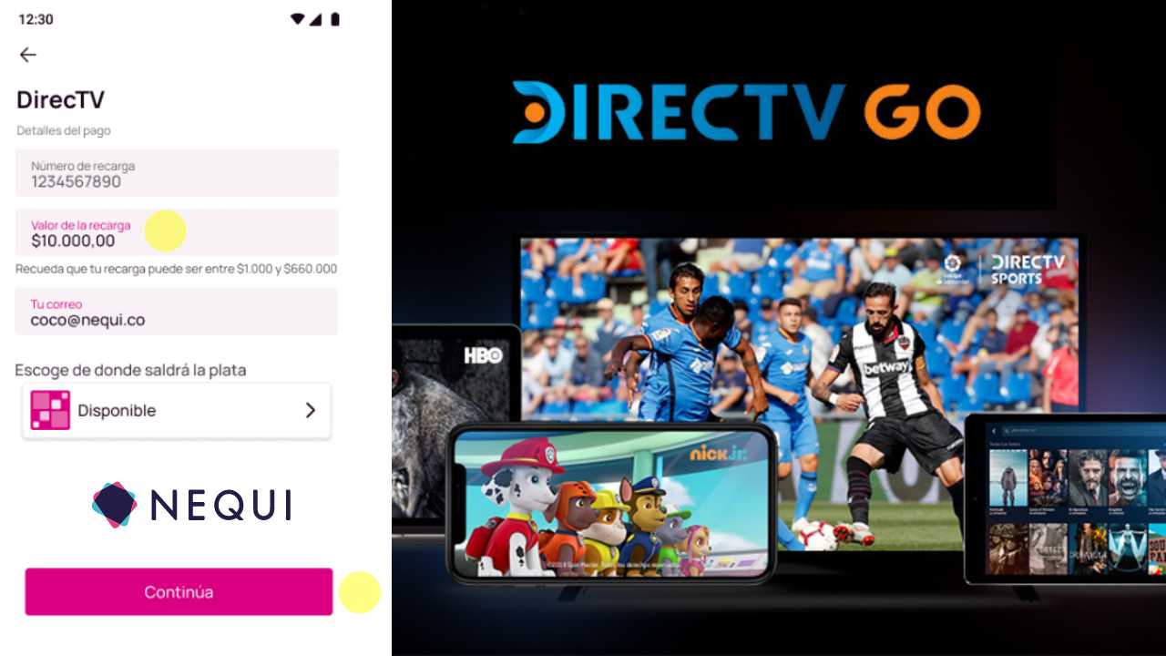 Cómo Recargar DirecTV Prepago desde Nequi: Guía Paso a Paso 【 Facturas Facil en 3 pasos